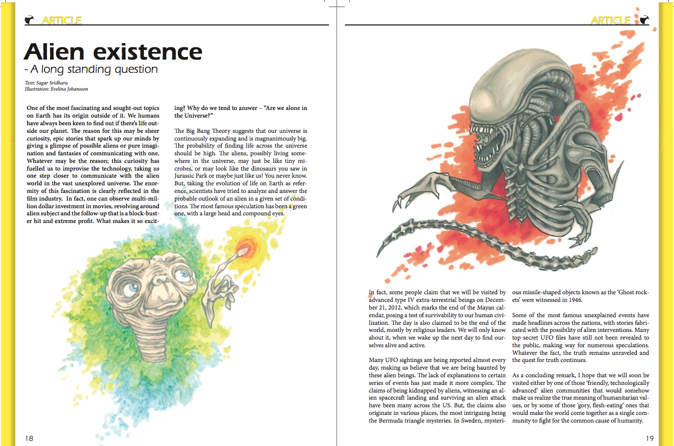 Alien existence: A long standing question – Sagar Sridhara, PhD